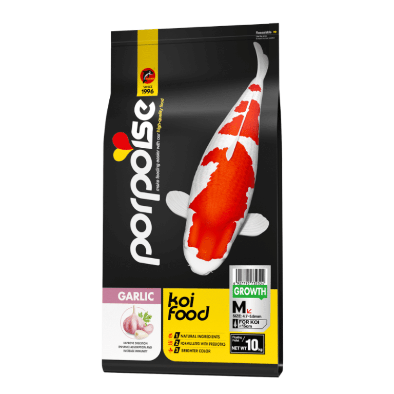 ALIMENTO PELLET PARA CARPAS Y GOLDFISH KOI FOOD GROWTH 1Kg (PORPOISE ...